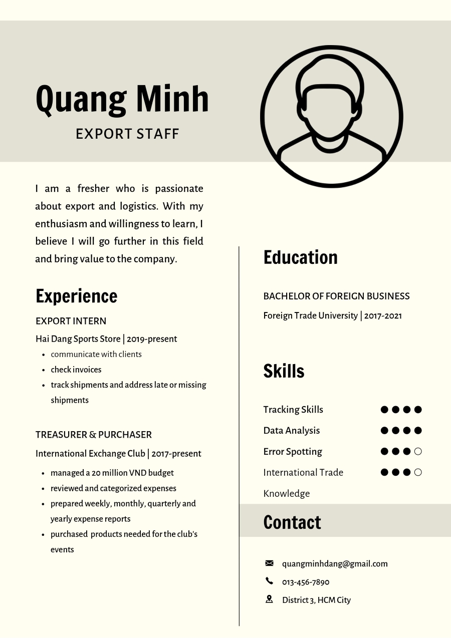 Các Mẫu Cv Tiếng Anh Tự Hào Và Chuyên Nghiệp