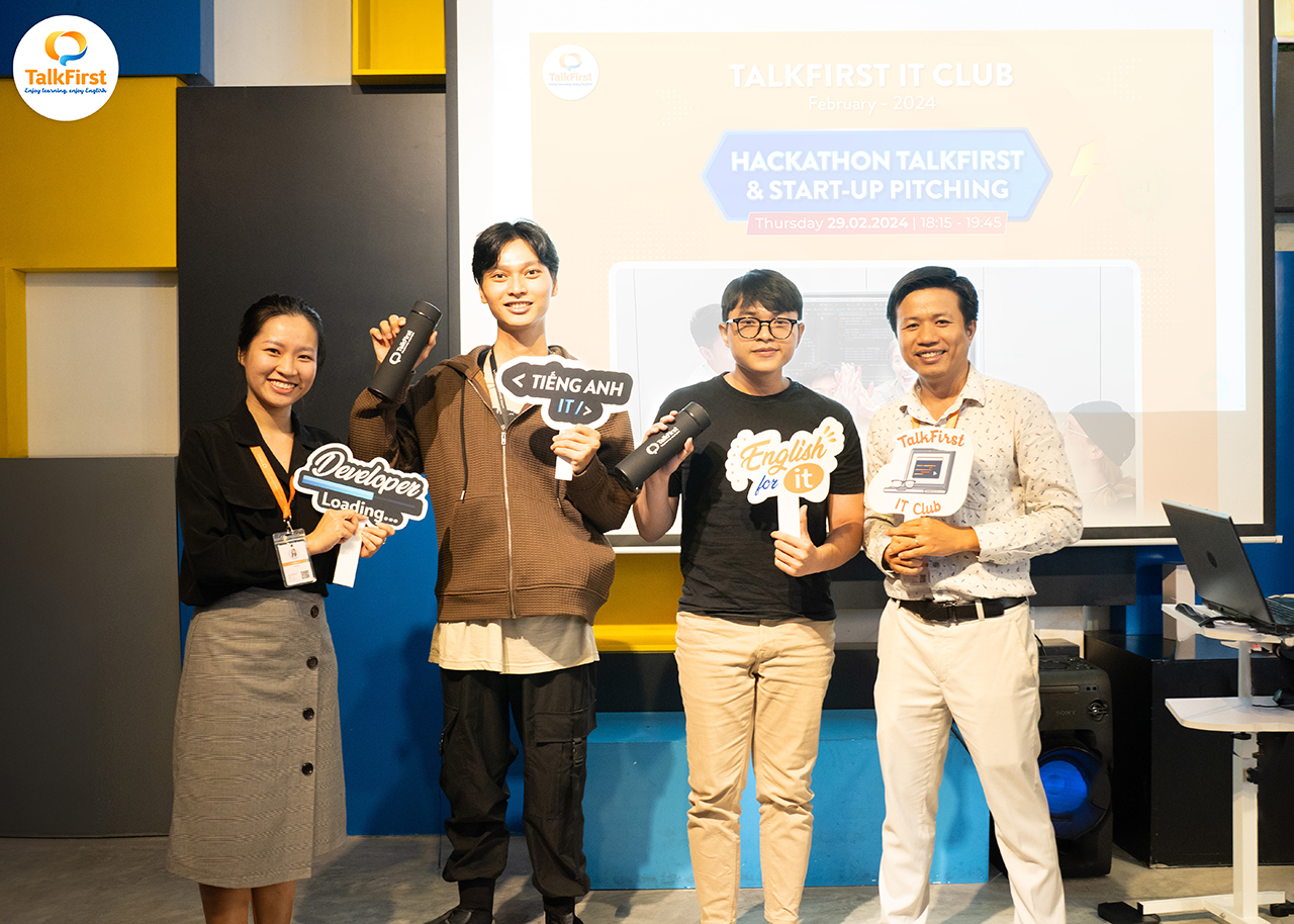 TalkFirst IT Club với chủ đề “Hackathon & Start-up Pitching” - TalkFirst