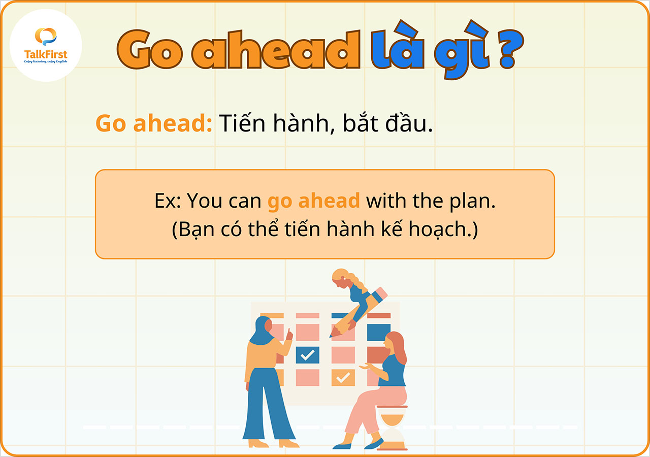 Phrasal verb Go: ý nghĩa, ví dụ minh họa và bài tập có đáp án