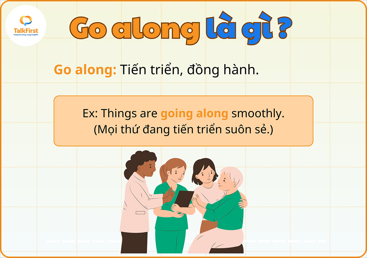 Phrasal verb Go: ý nghĩa, ví dụ minh họa và bài tập có đáp án
