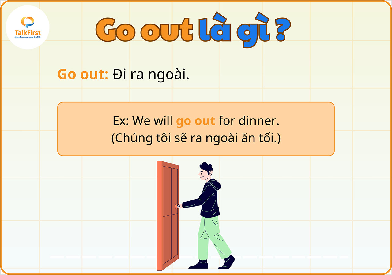 Phrasal verb Go: ý nghĩa, ví dụ minh họa và bài tập có đáp án