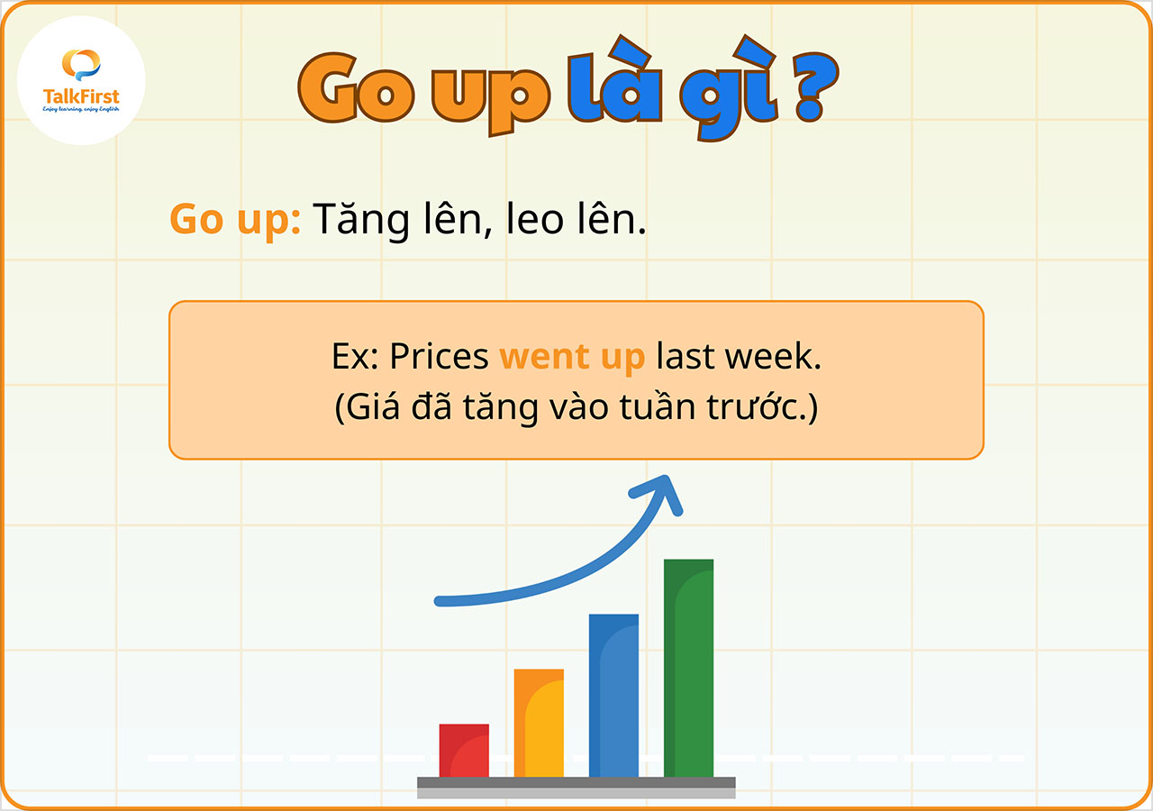 Phrasal verb Go: ý nghĩa, ví dụ minh họa và bài tập có đáp án