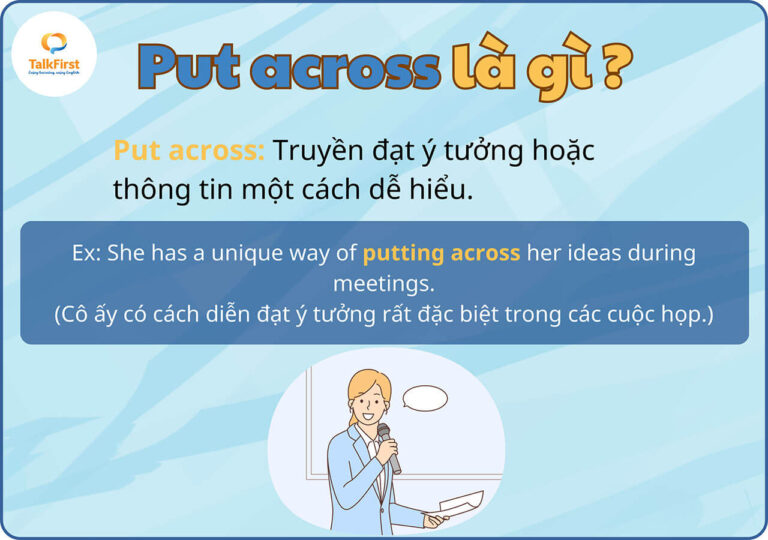 Phrasal verb với Put: Ý nghĩa, cách sử dụng và ví dụ minh họa